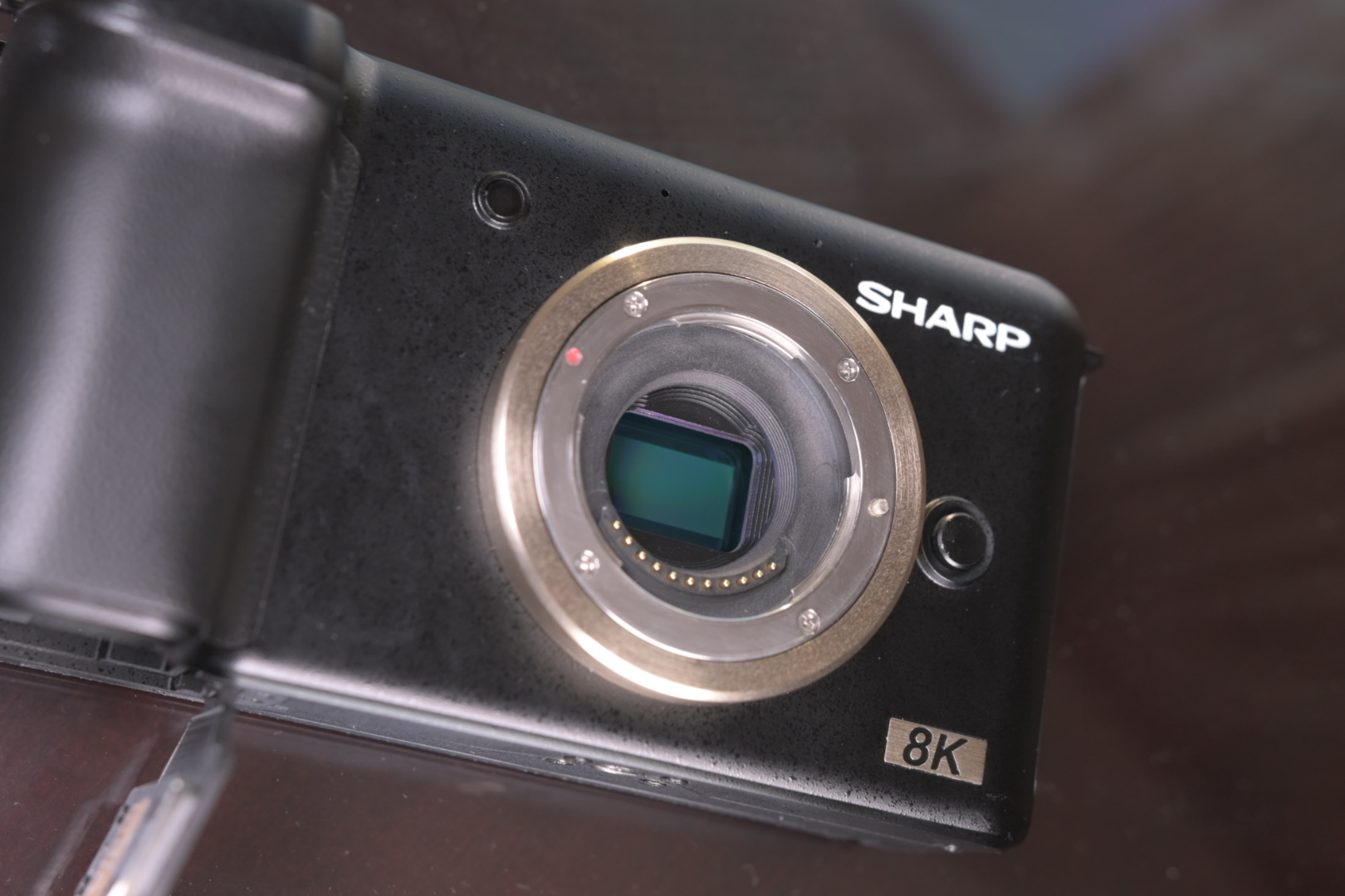 We take Sharp's upcoming 8K Micro Four Thirds camera for a spin ...