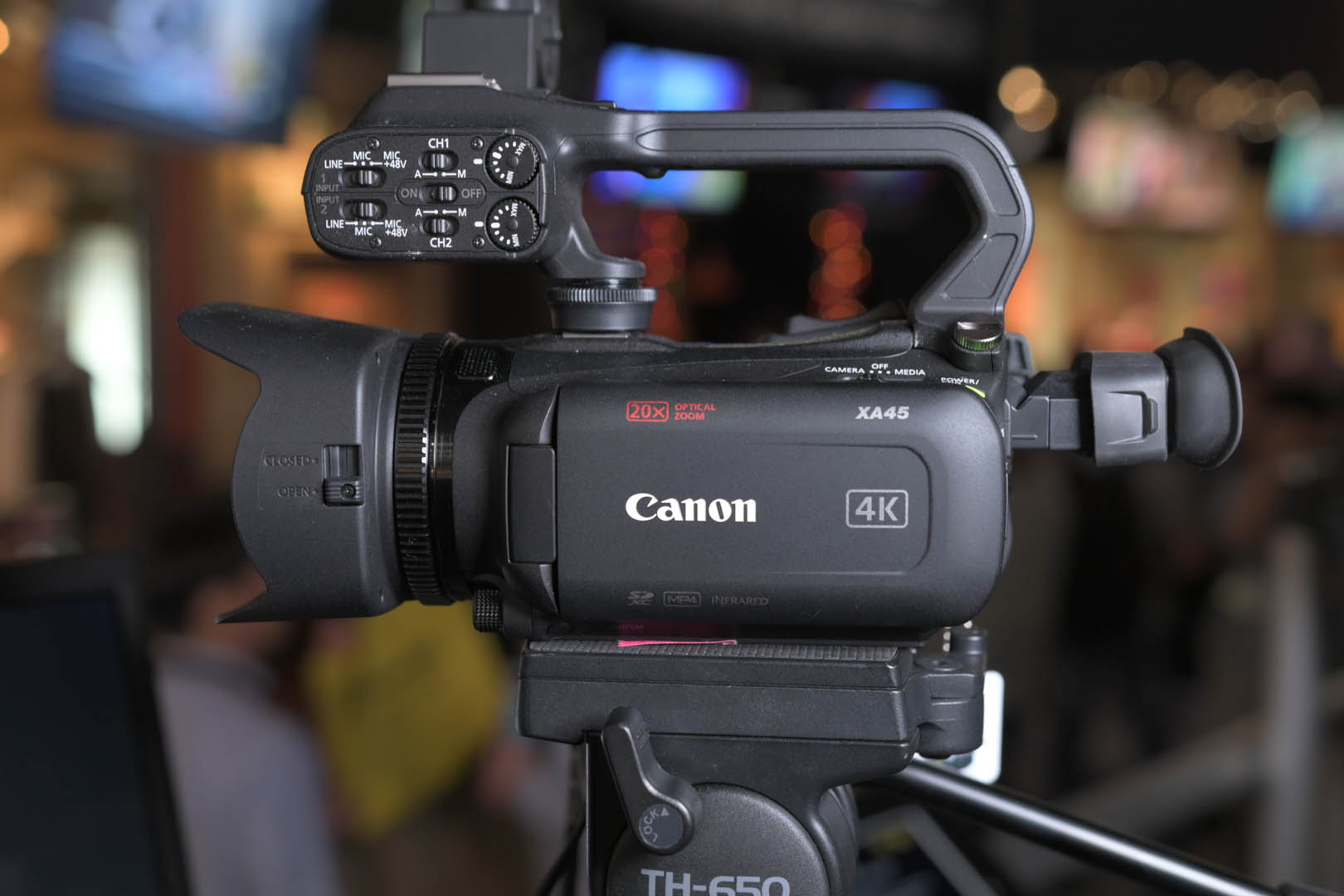 Canon 4K XA40, XA45, XA50 & XA55 professional camcorders - Newsshooter