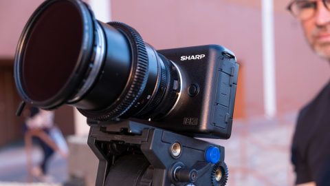 We take Sharp's upcoming 8K Micro Four Thirds camera for a spin ...