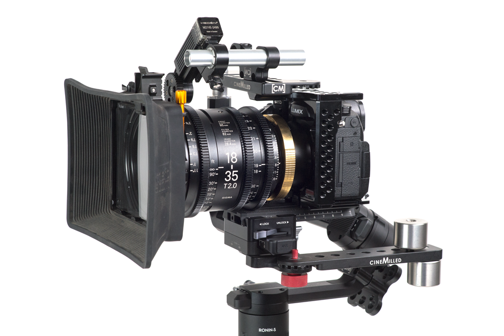 Cinemilled Counterweight System for the DJI Ronin-S - Newsshooter