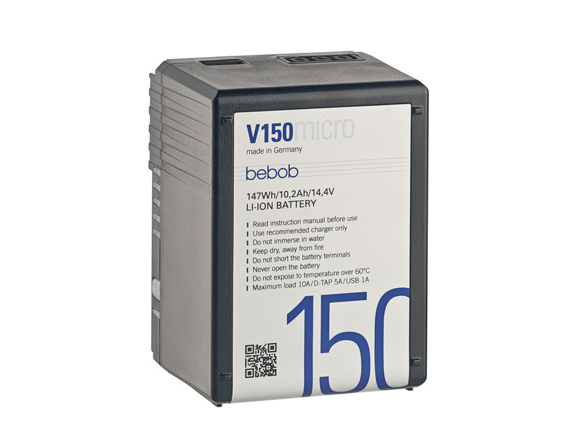 Bebob Vmicro V-Mount batteries - Newsshooter