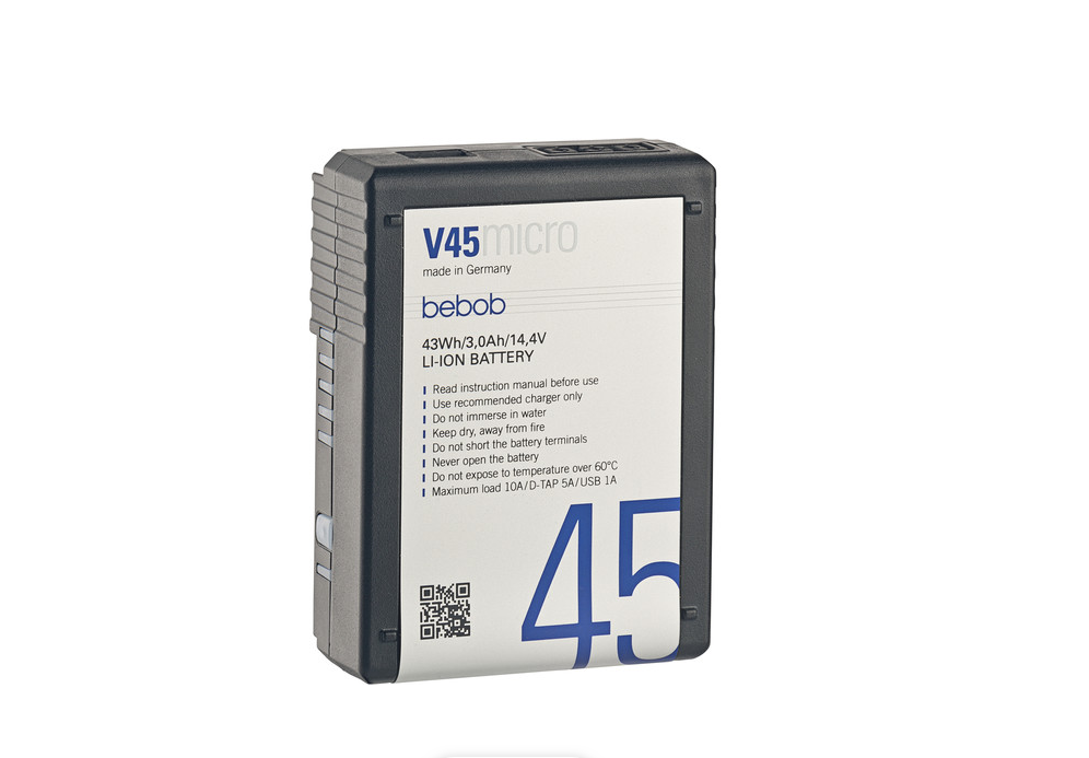 Bebob Vmicro V-Mount batteries - Newsshooter