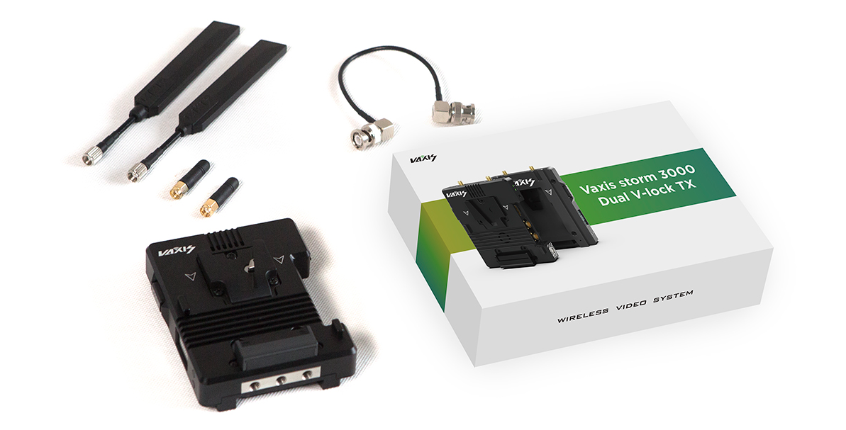 Vaxis Storm 3000 Dual V-lock TX Review - Newsshooter