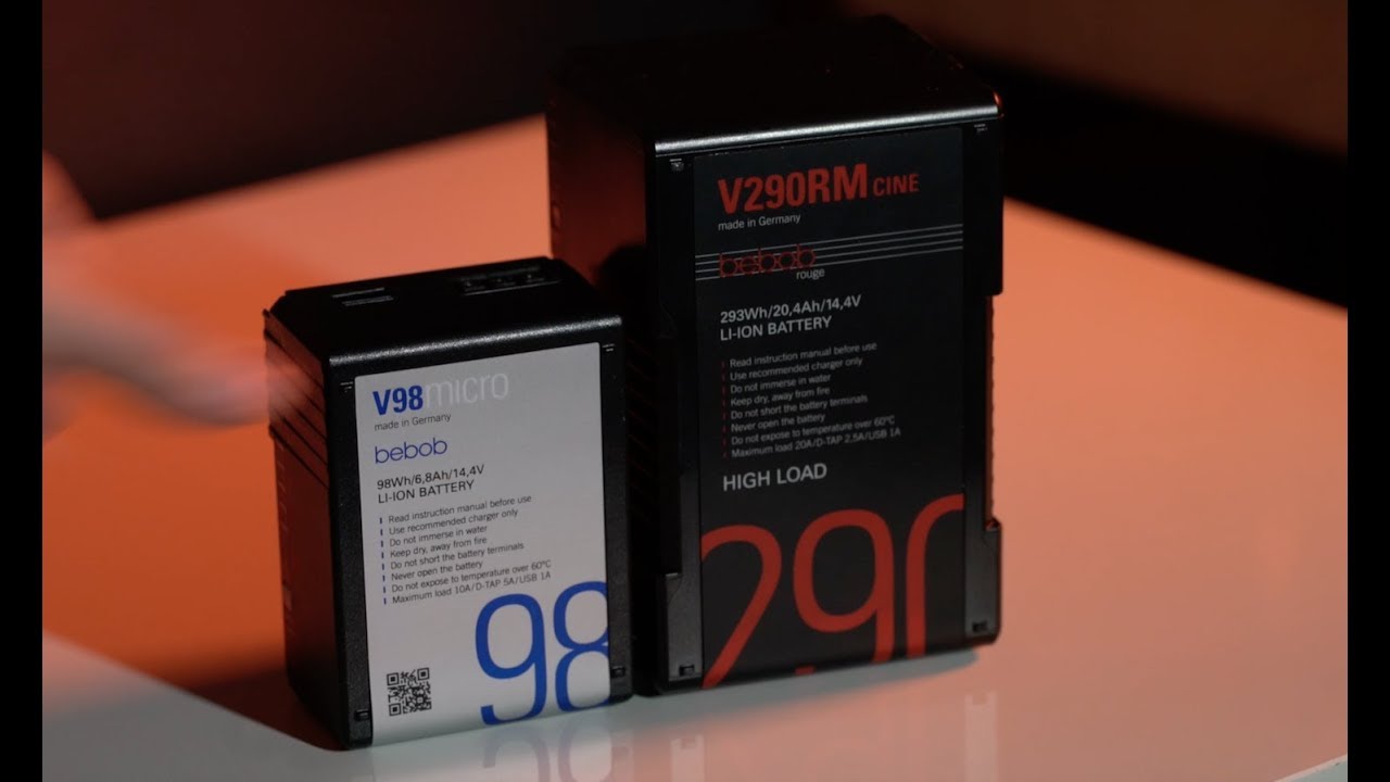 bebob Vmicro ultra compact versatile V Mount batteries - Newsshooter