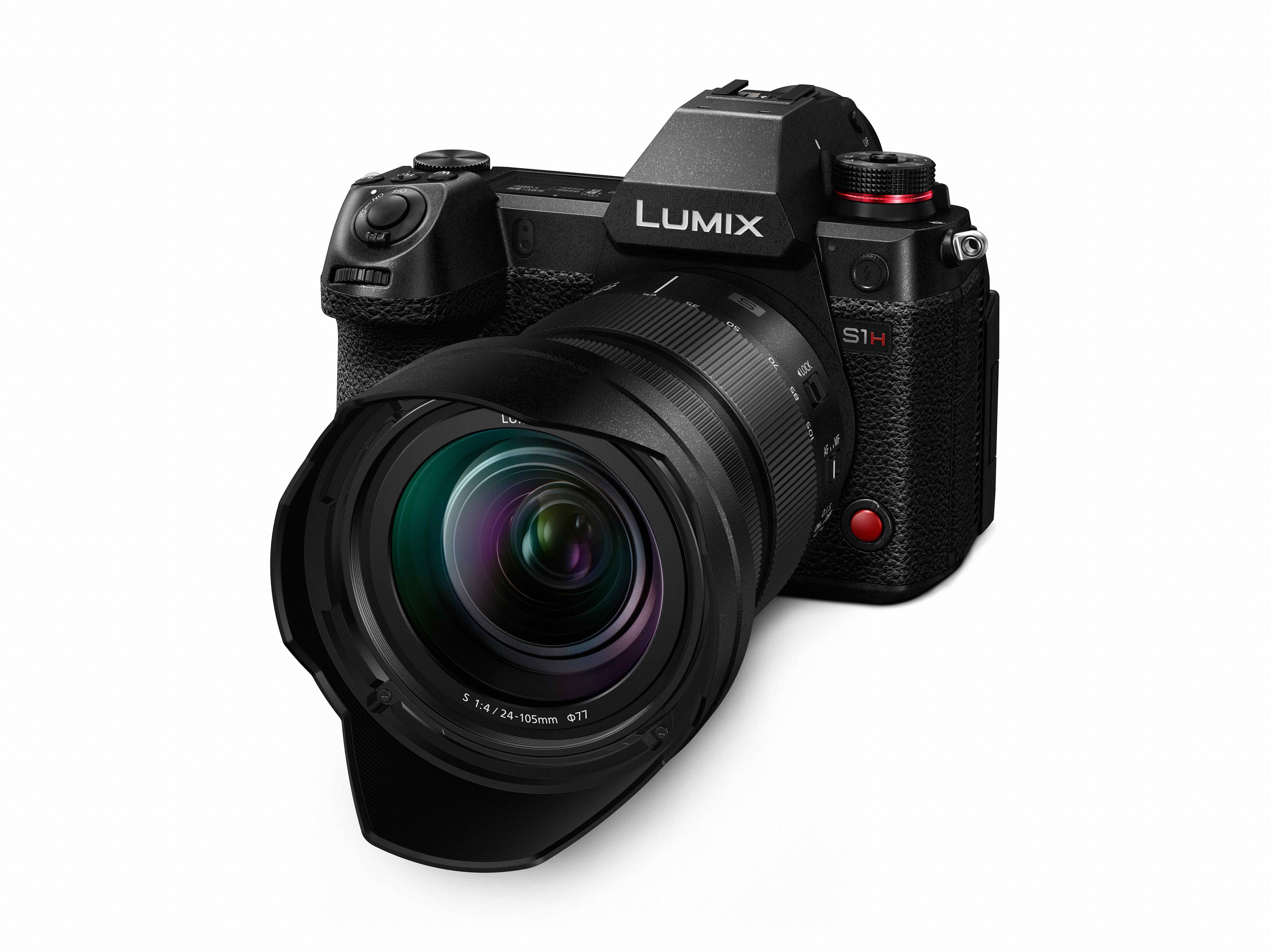 LUMIX S1H S R24105 slant K Hood - Newsshooter