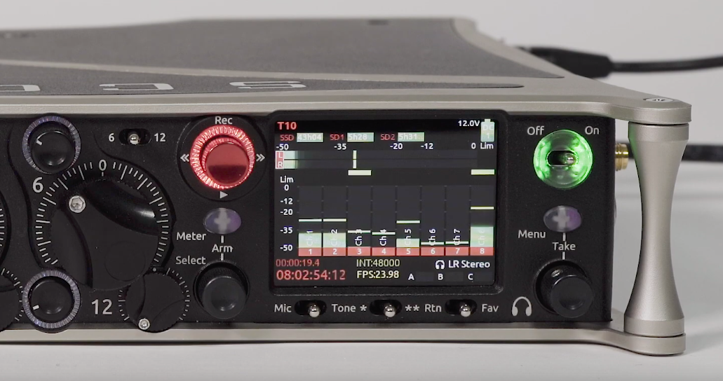Sound Devices Scorpio & 833 v3.00 featuring MixAssist and CL-12 ...