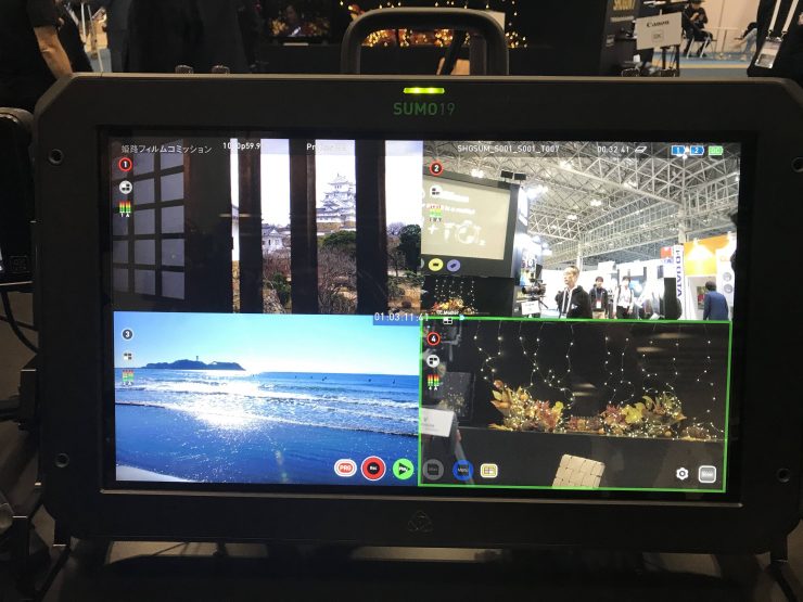 Atomos Sumo 19 Switching & Recording First Look - Newsshooter