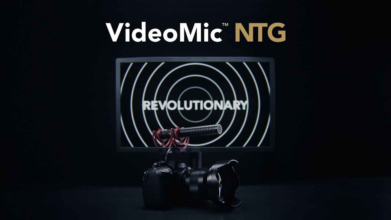 Introducing the RØDE VideoMic NTG On Camera Shotgun Microphone ...