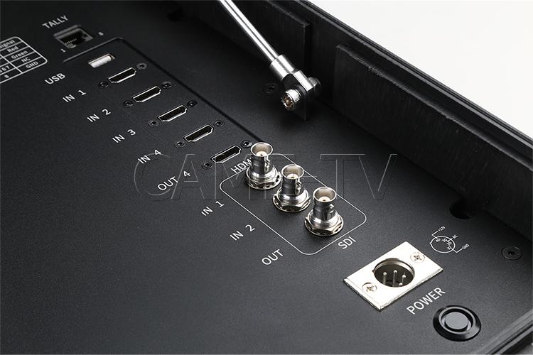 came tv portable case 4k 17 inch monitor with hdmi and 3g sdi 07 ...