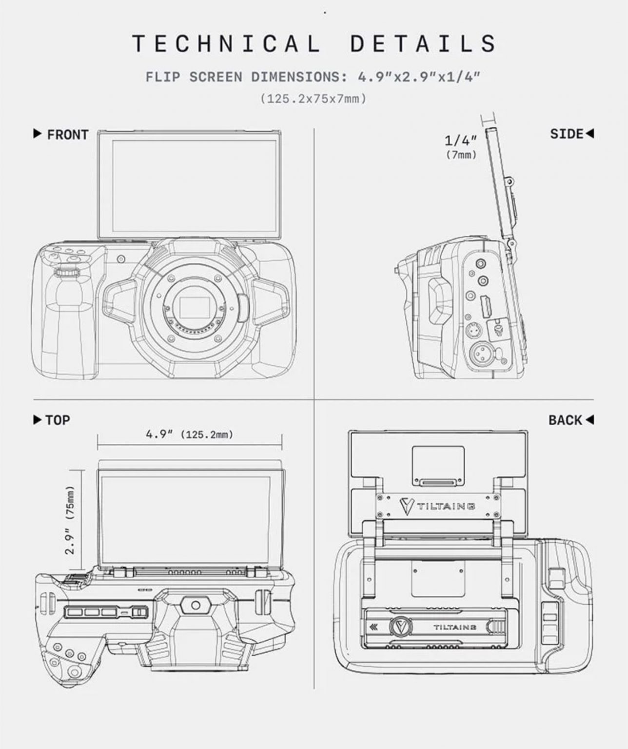 Tilta BMPCC 4K/6K Display Modification Kit is finally available ...