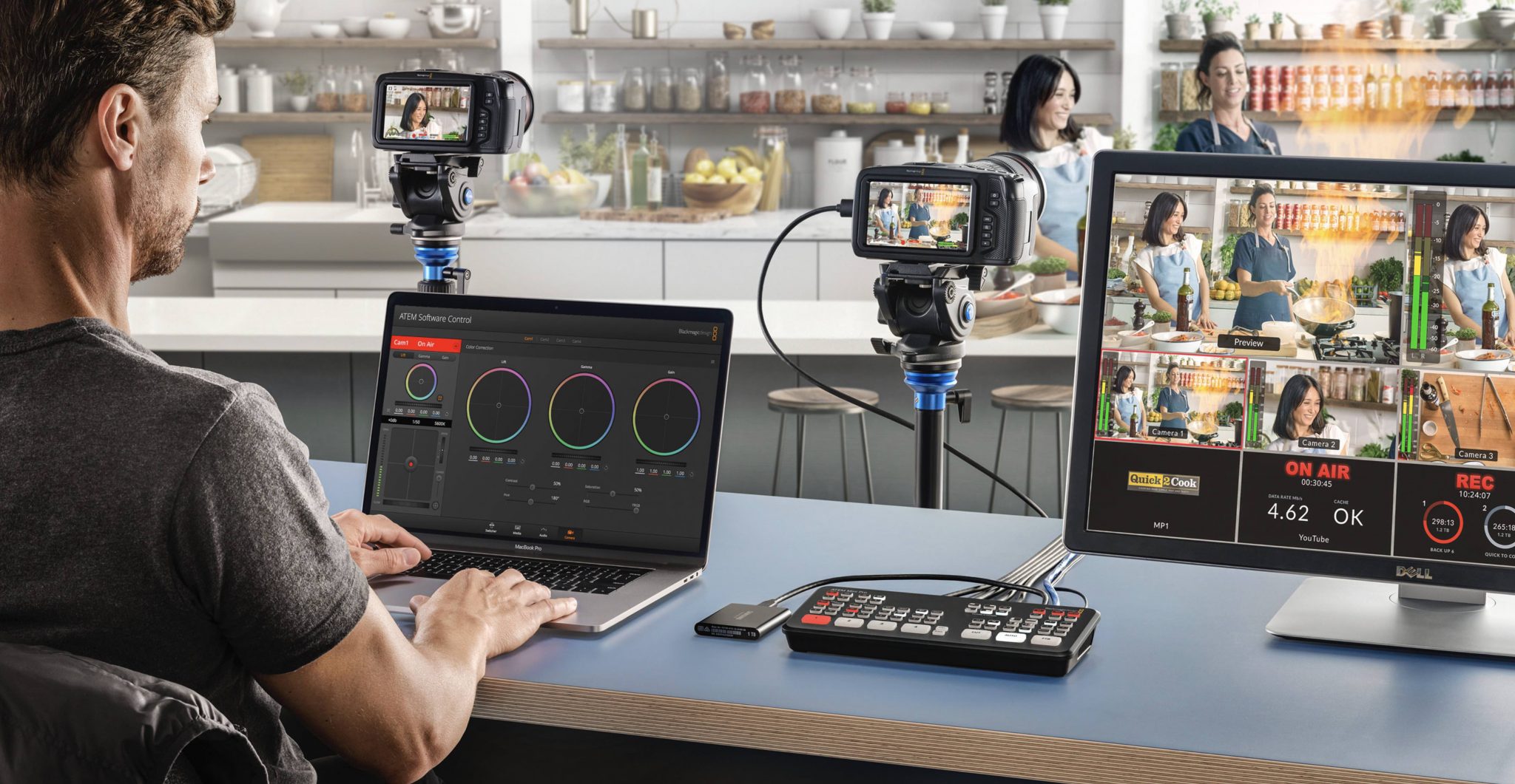 Blackmagic Design Releases ATEM Mini Pro - Newsshooter