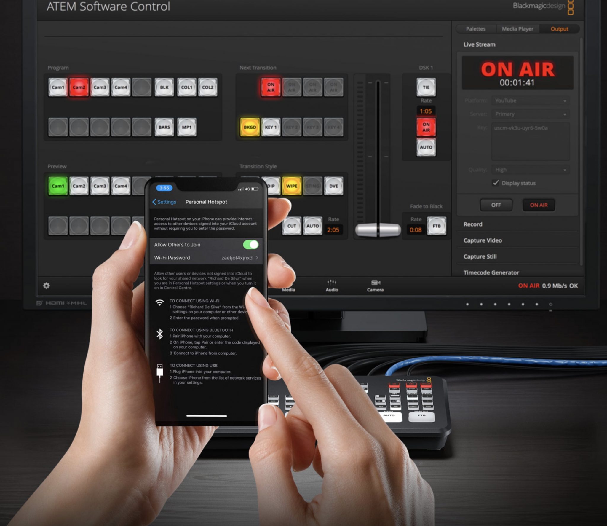 Blackmagic Design Releases ATEM Mini Pro - Newsshooter