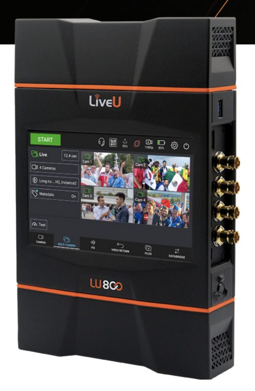 LiveU LU800 multi-camera production field unit - Newsshooter