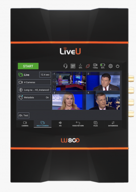 LiveU LU800 multi-camera production field unit - Newsshooter