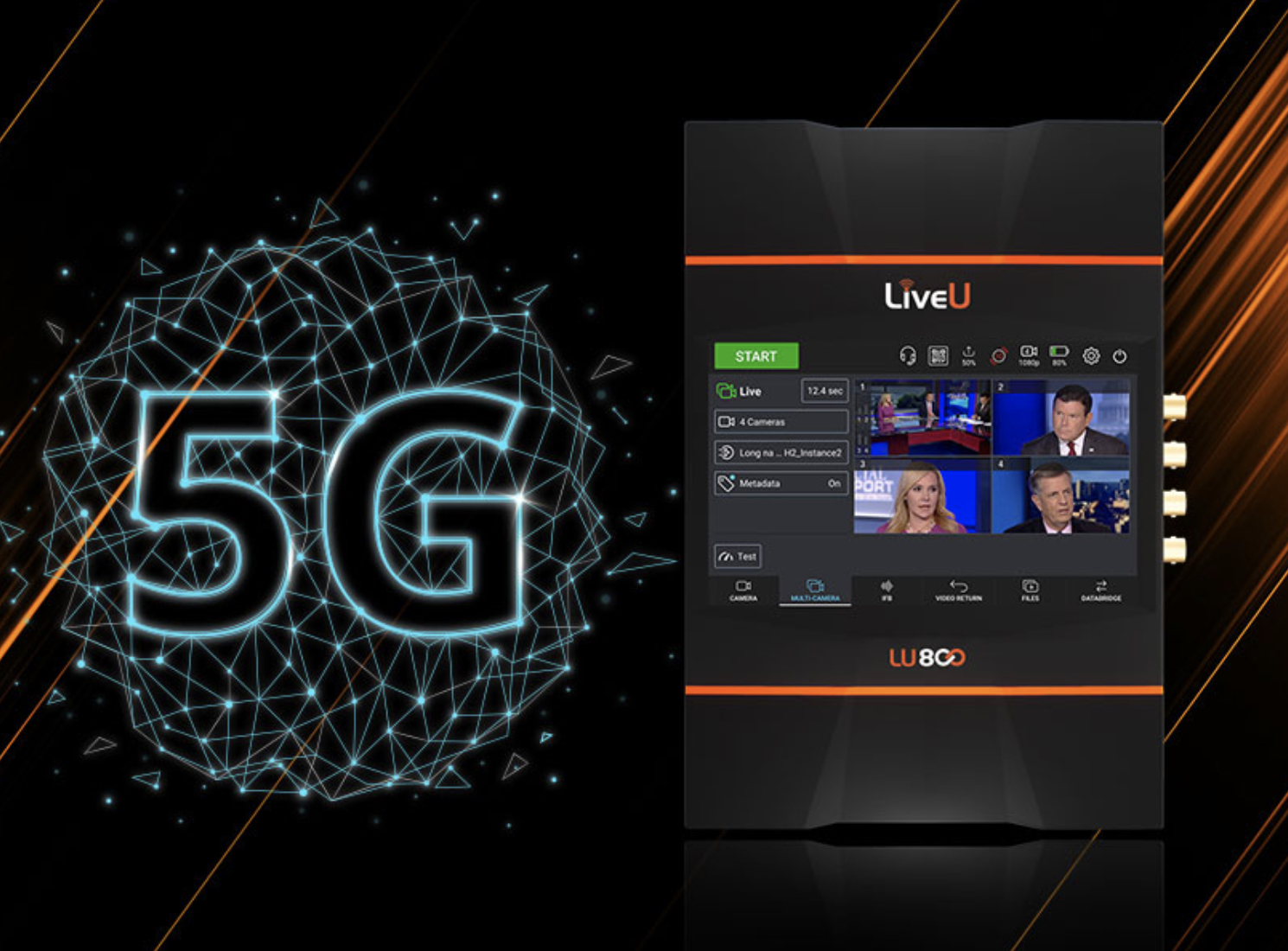 LiveU LU800 multi-camera production field unit - Newsshooter