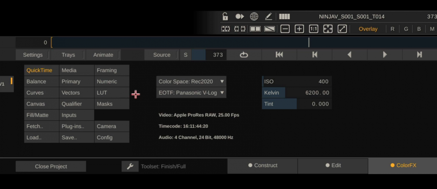 Assimilate Scratch adds ISO-Gain, WB and Tint controls for ProRes RAW ...