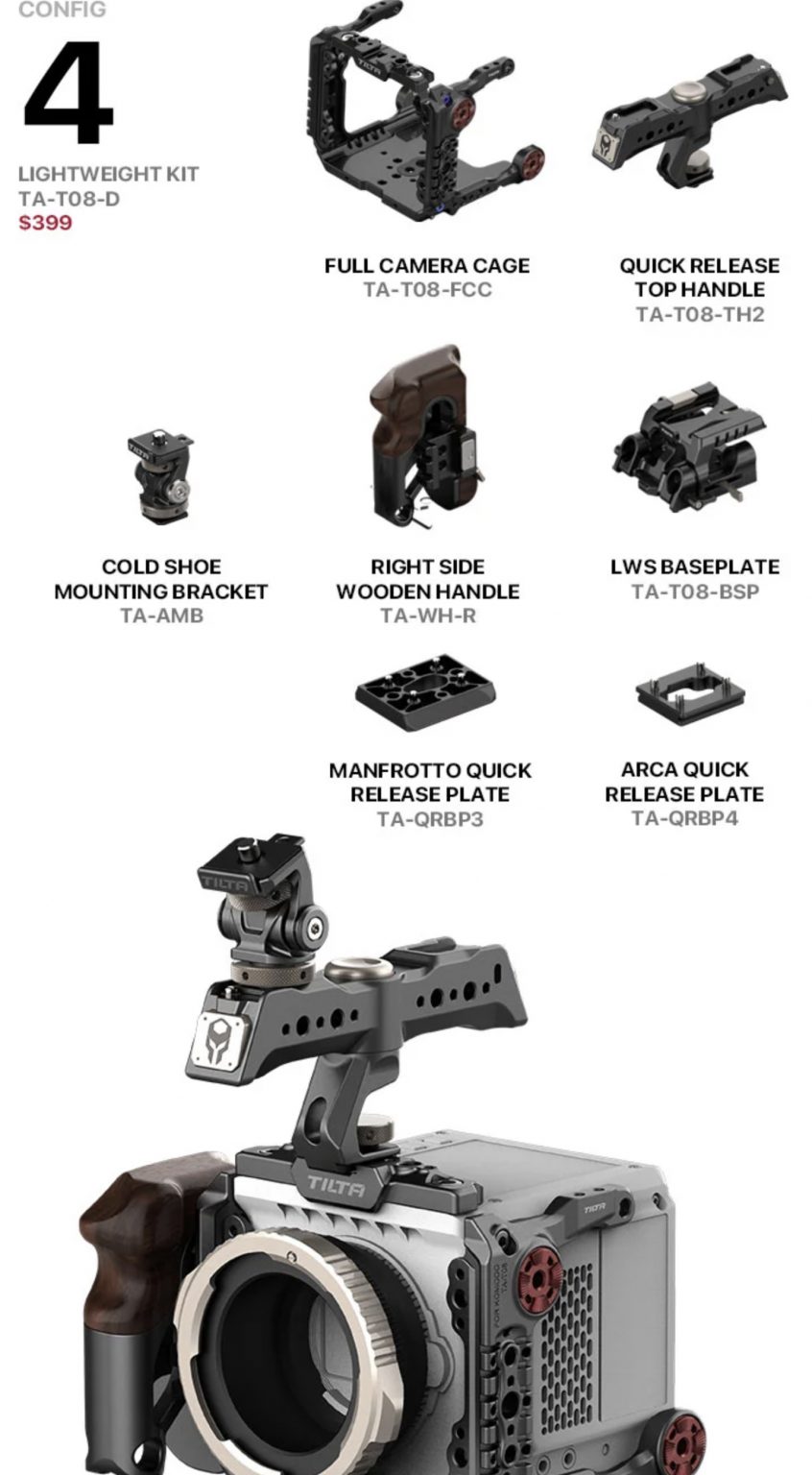 Tilta RED KOMODO Camera Rig & Accessories - Newsshooter