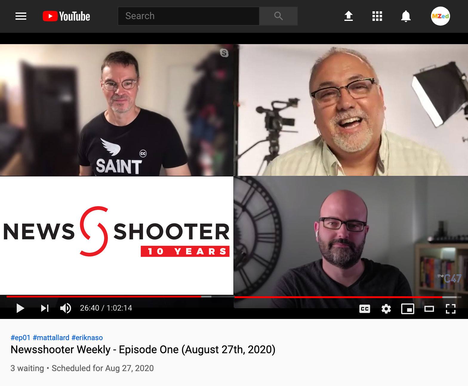 Newsshooter Goes Live - Weekly Wrap Up Show - Newsshooter