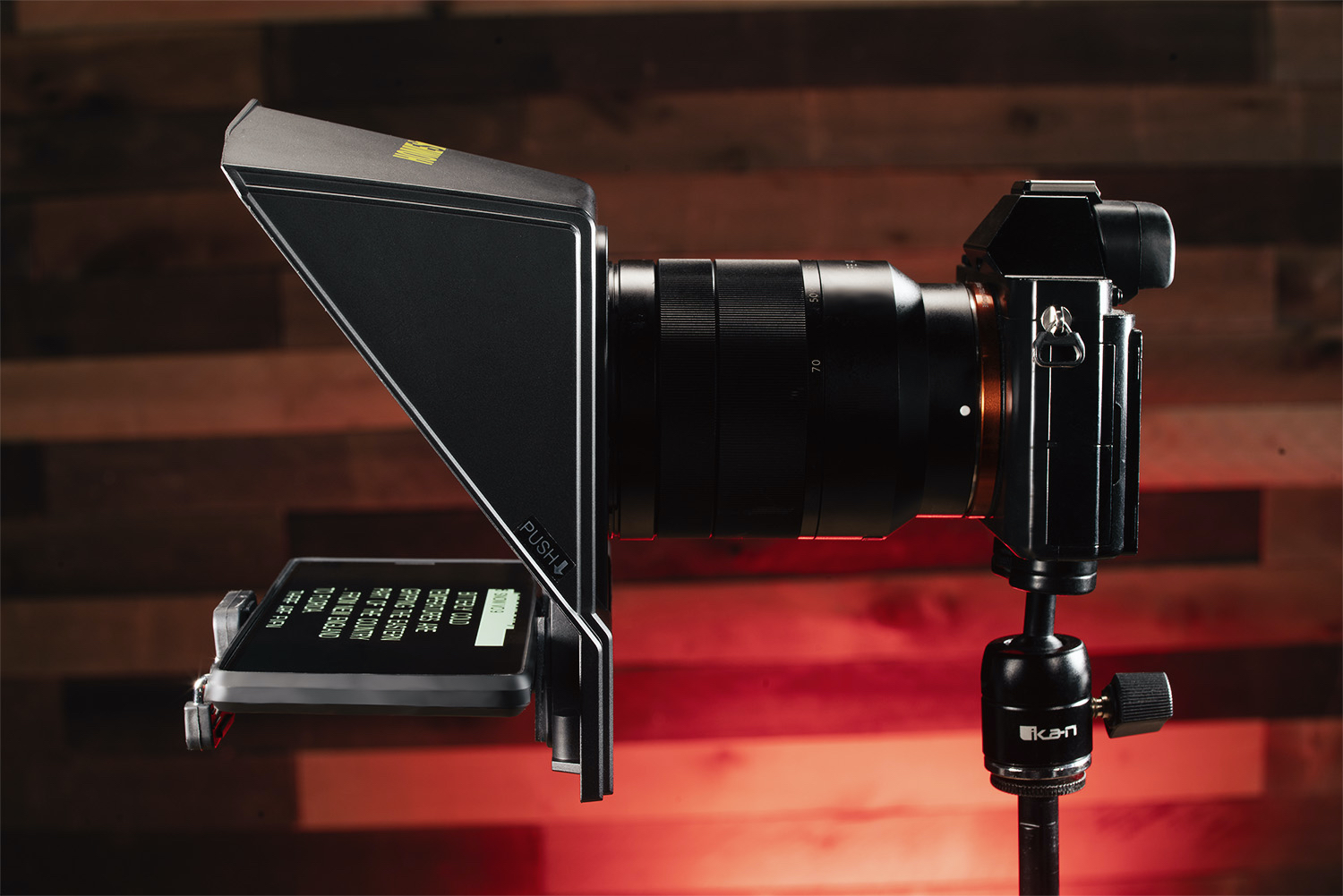 Ikan HomeStream Smartphone Teleprompter For DSLR & Mirrorless Cameras ...