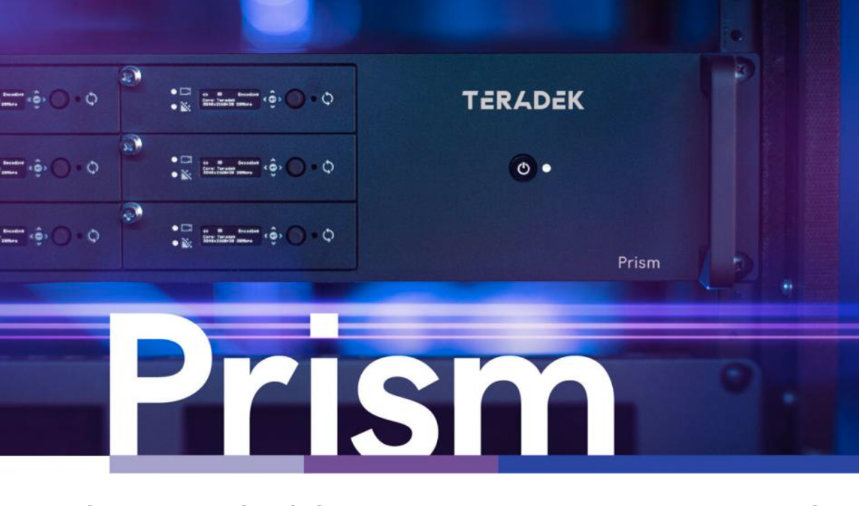 Teradek Prism: 4K HDR Codecs - Newsshooter