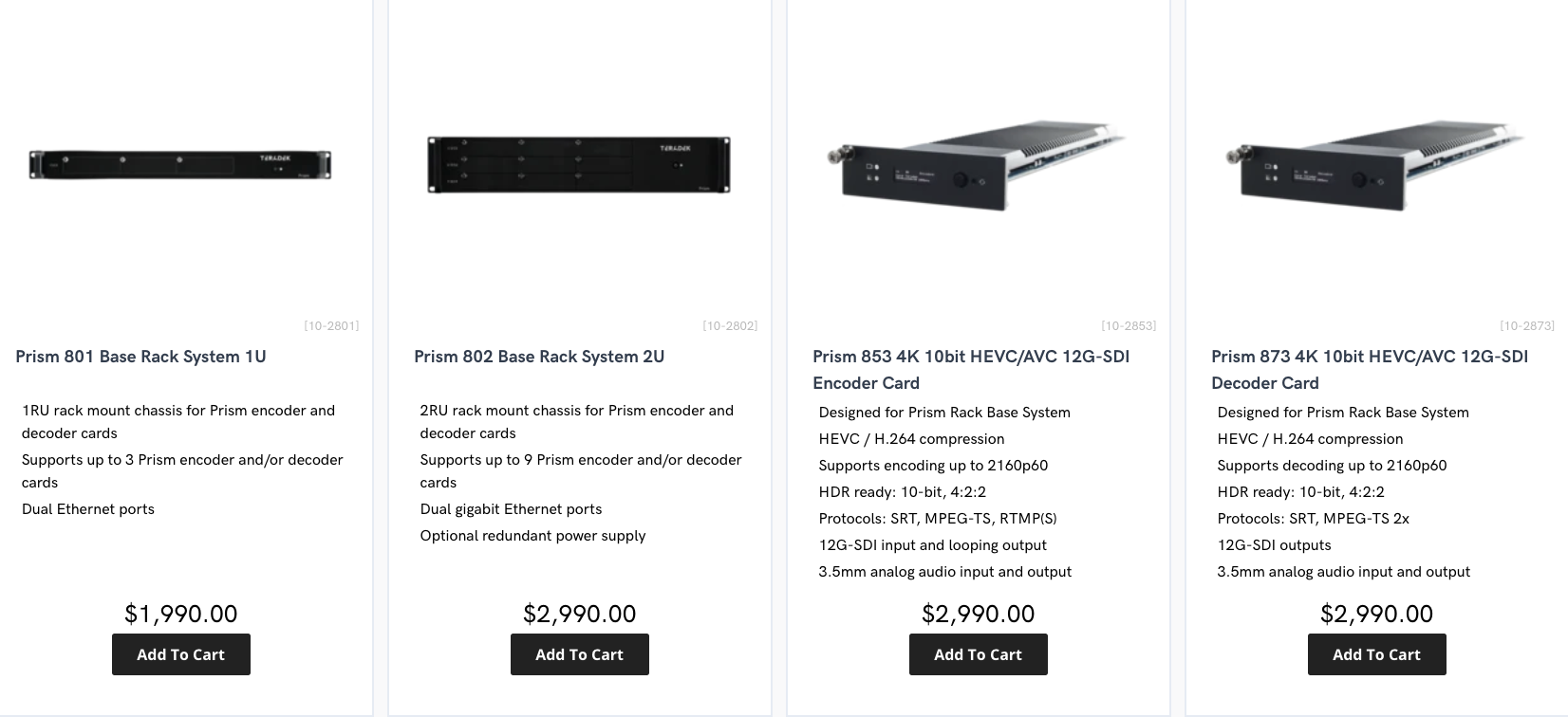 Teradek Prism: 4K HDR Codecs - Newsshooter