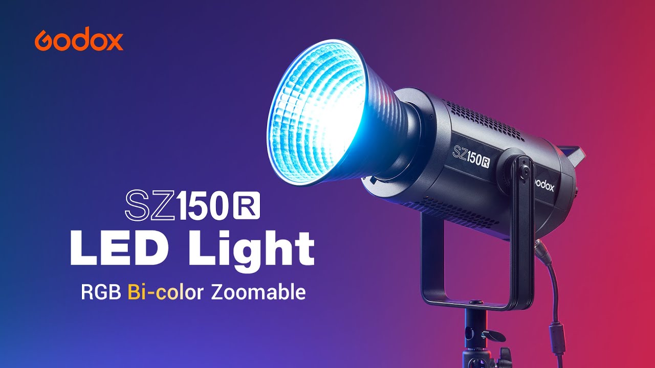 Godox Introducing the Zoom RGB LED Light SZ150R - Newsshooter