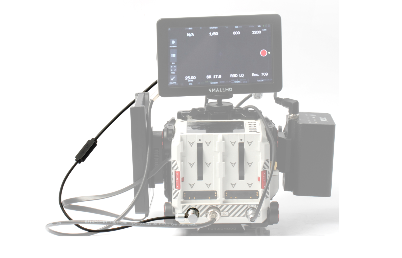 Zitay SmallHD FOCUS PRO to RED KOMODO Controlling Cable - Newsshooter