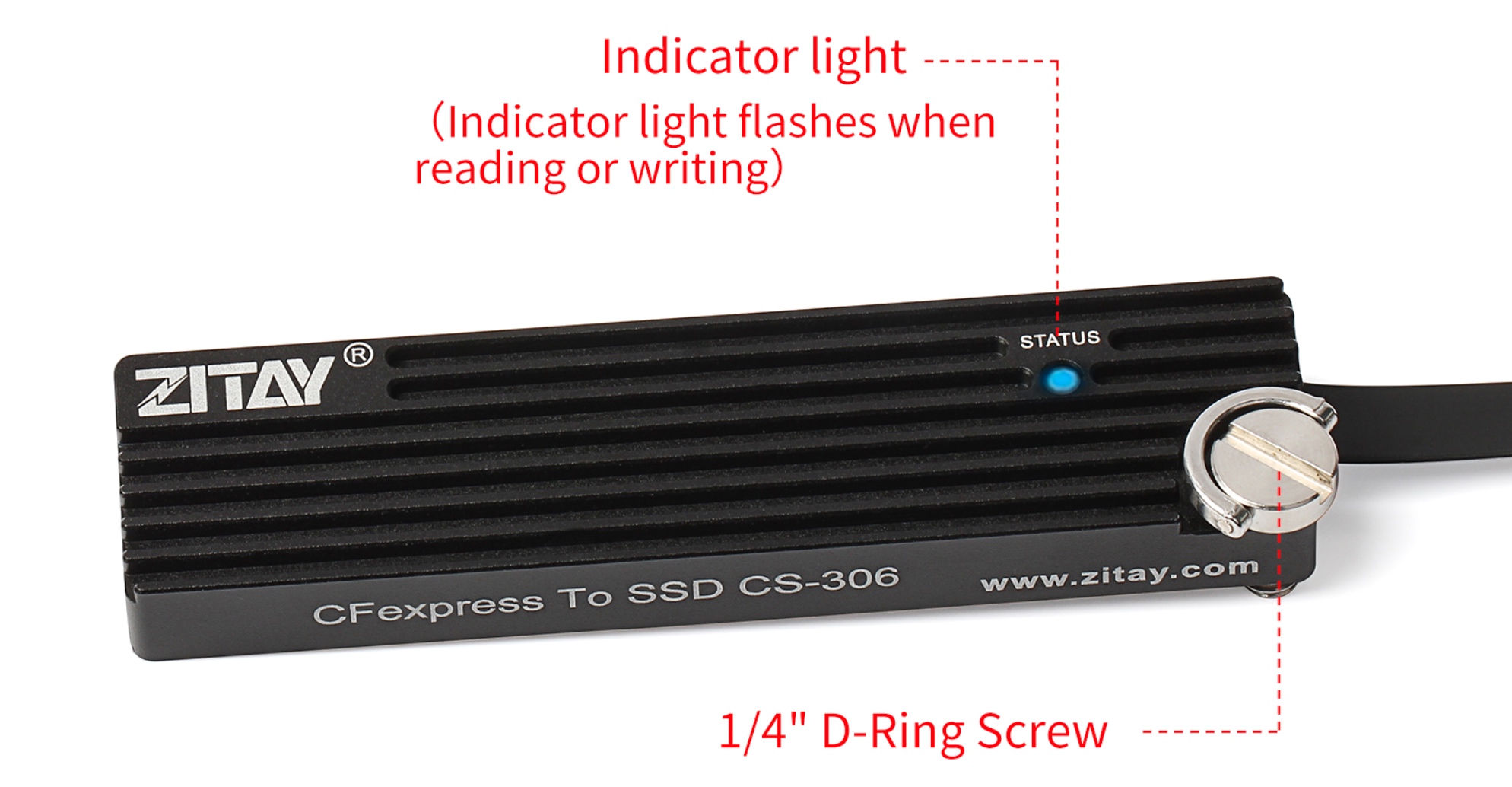 Zitay CFexpress Type A to SSD Adapter - Newsshooter