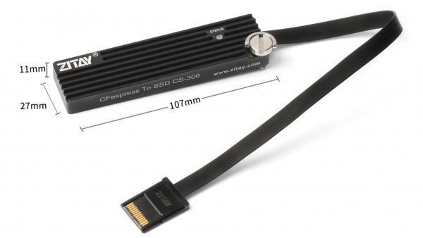 Zitay CFexpress Type A to SSD Adapter - Newsshooter