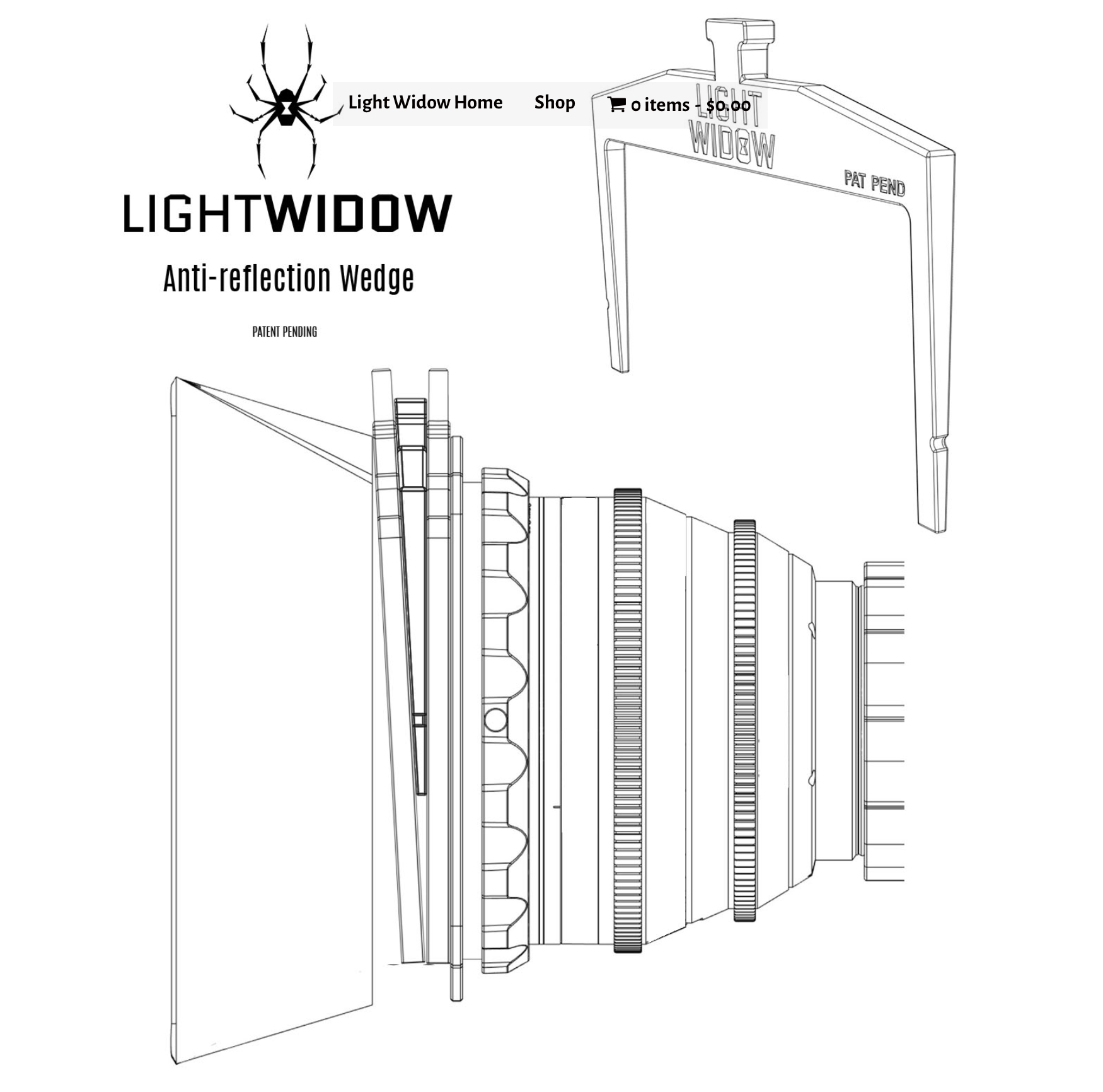Light Widow 4×5 Anti-Reflection Wedge - Newsshooter