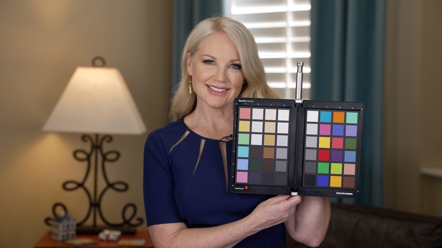 Bridget with color chart S Cinetone - Newsshooter