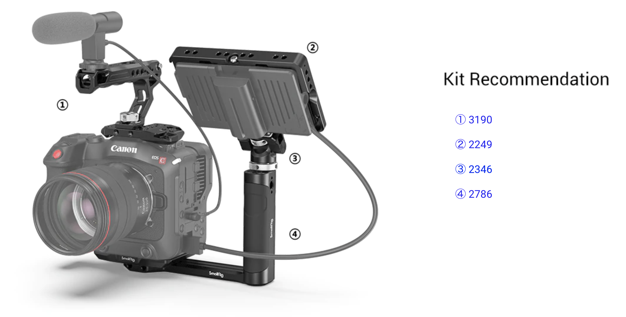 SmallRig Portable Kit for Canon C70 - Newsshooter