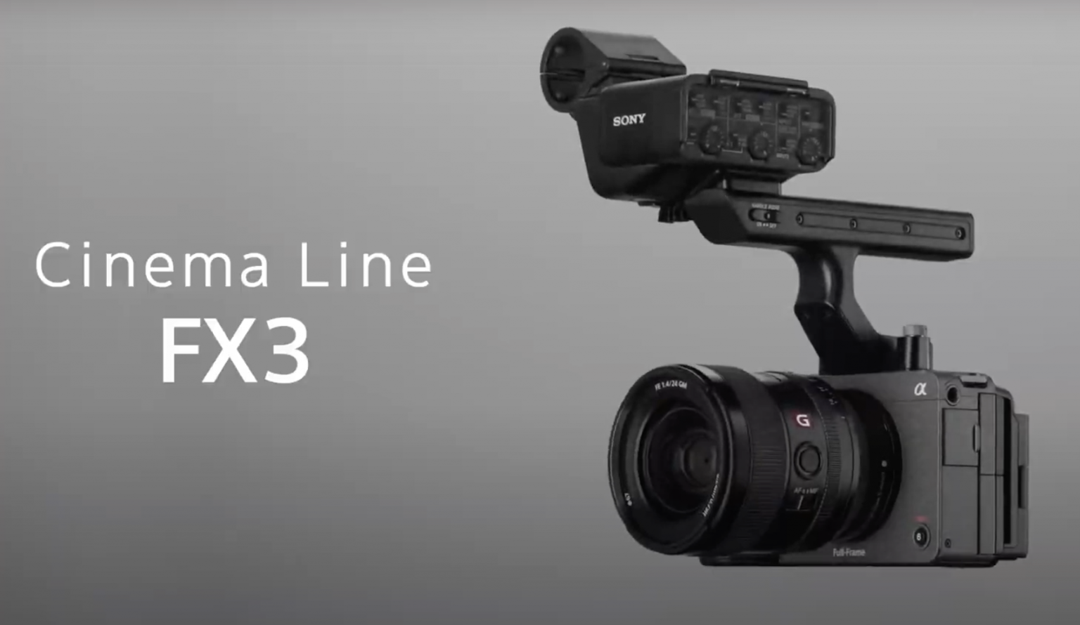 Sony FX3 Announced - Newsshooter