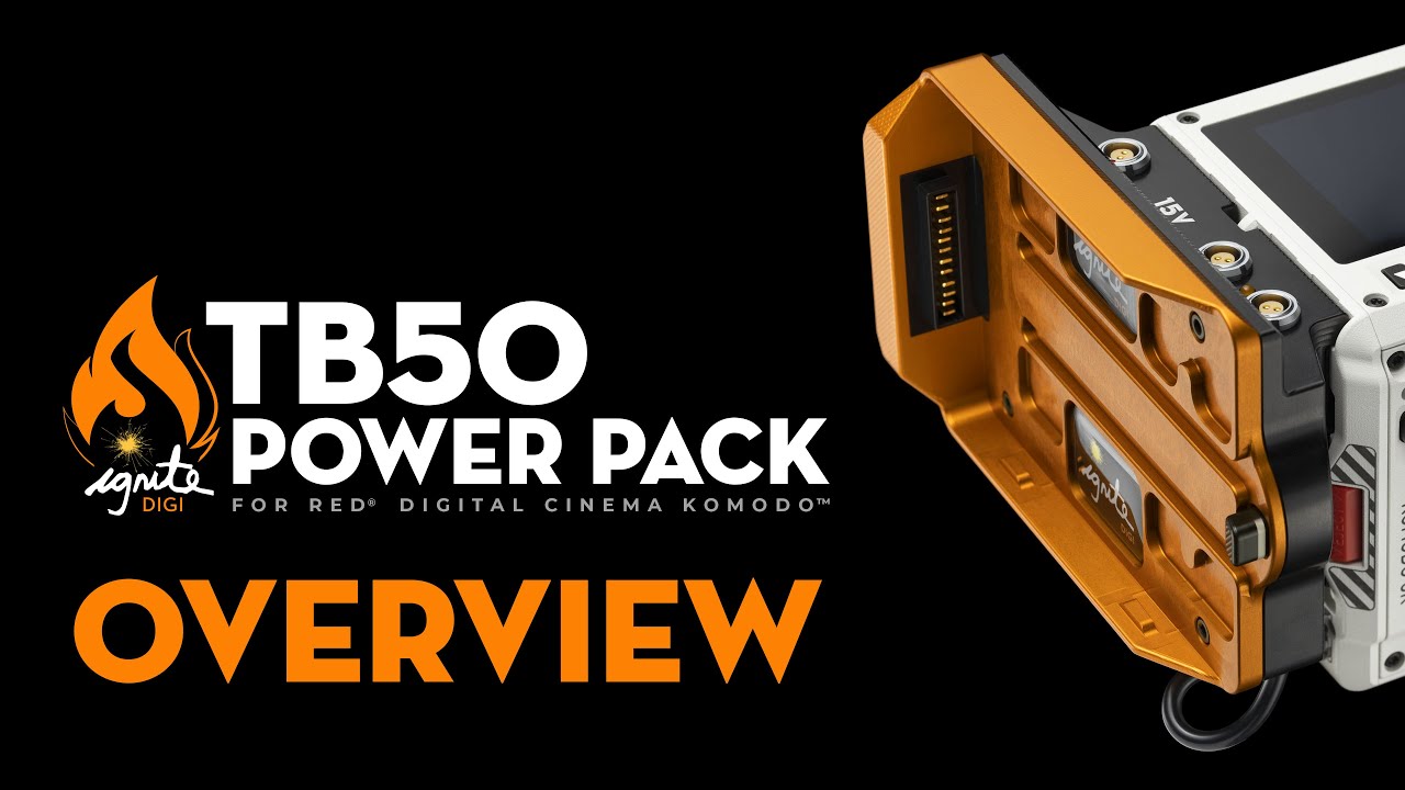 Ignite Digi TB50 Power Pack for RED Komodo - Newsshooter