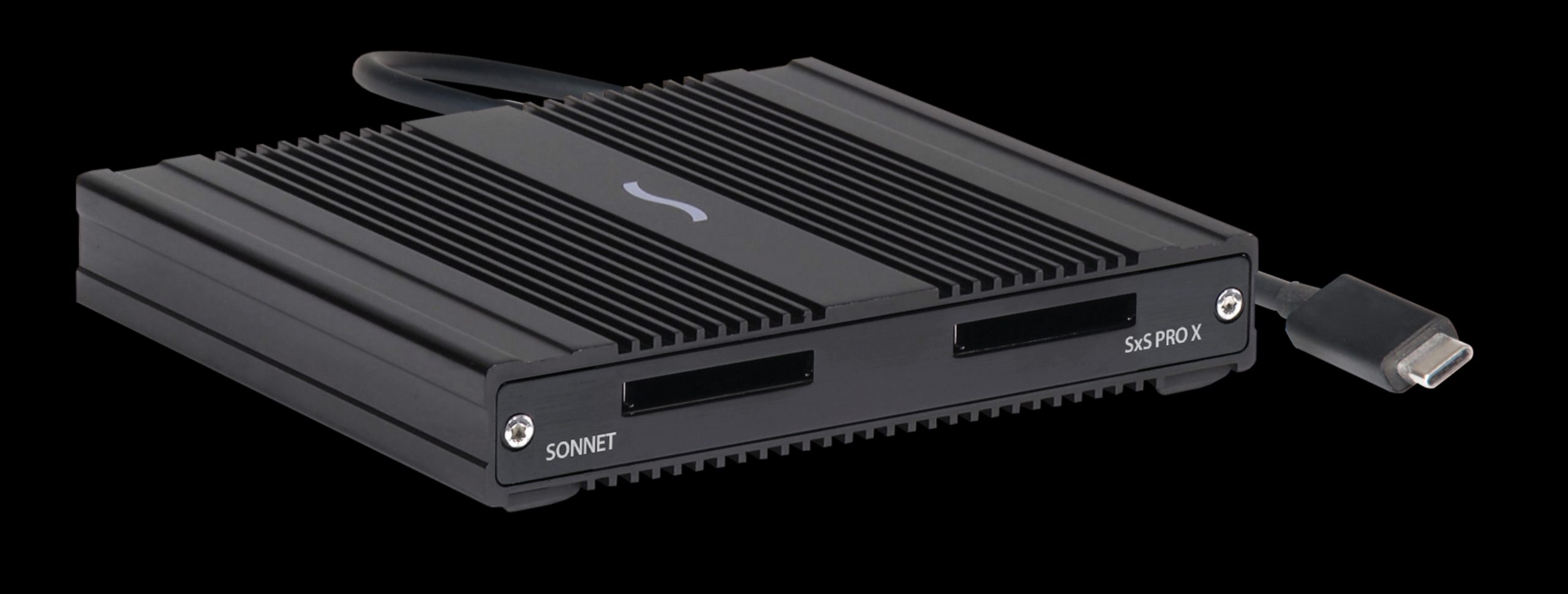 Sonnet Dual-Slot 40Gbps Thunderbolt Card Reader for SxS PRO X Media ...