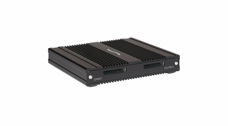 Sonnet Dual-Slot 40Gbps Thunderbolt Card Reader for SxS PRO X Media ...