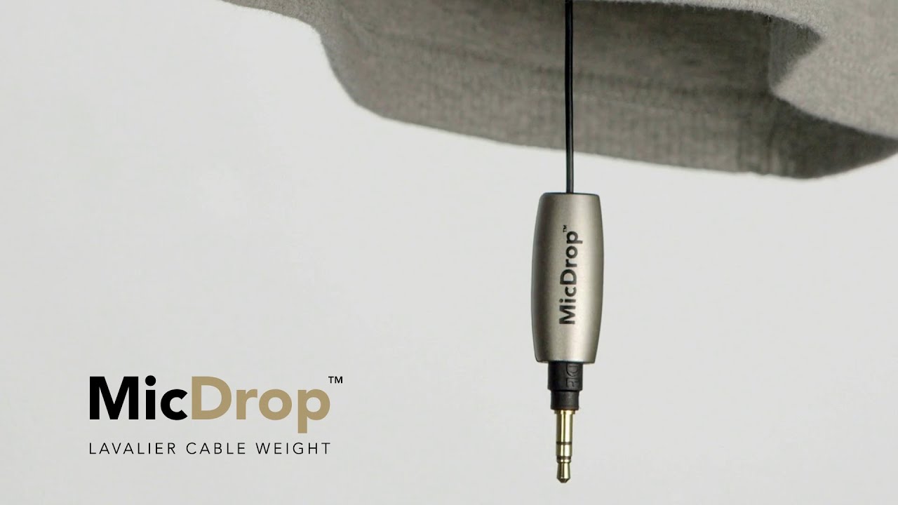 RØDE MicDrop - Lavalier Cable Weight - Newsshooter
