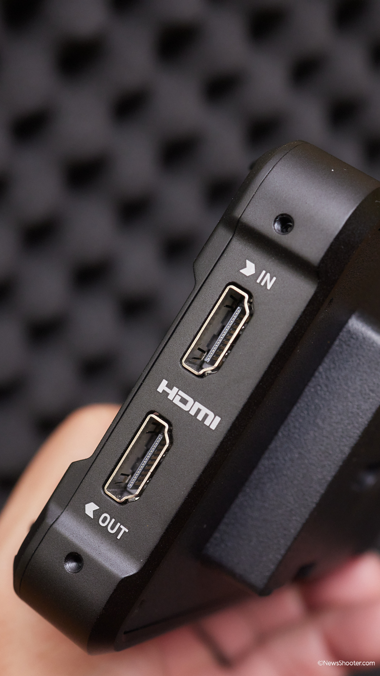 Master Control Unit side HDMI IO - Newsshooter