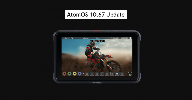 Atomos AtomS 10.67 firmware update for the Ninja V & Ninja V+ - Newsshooter