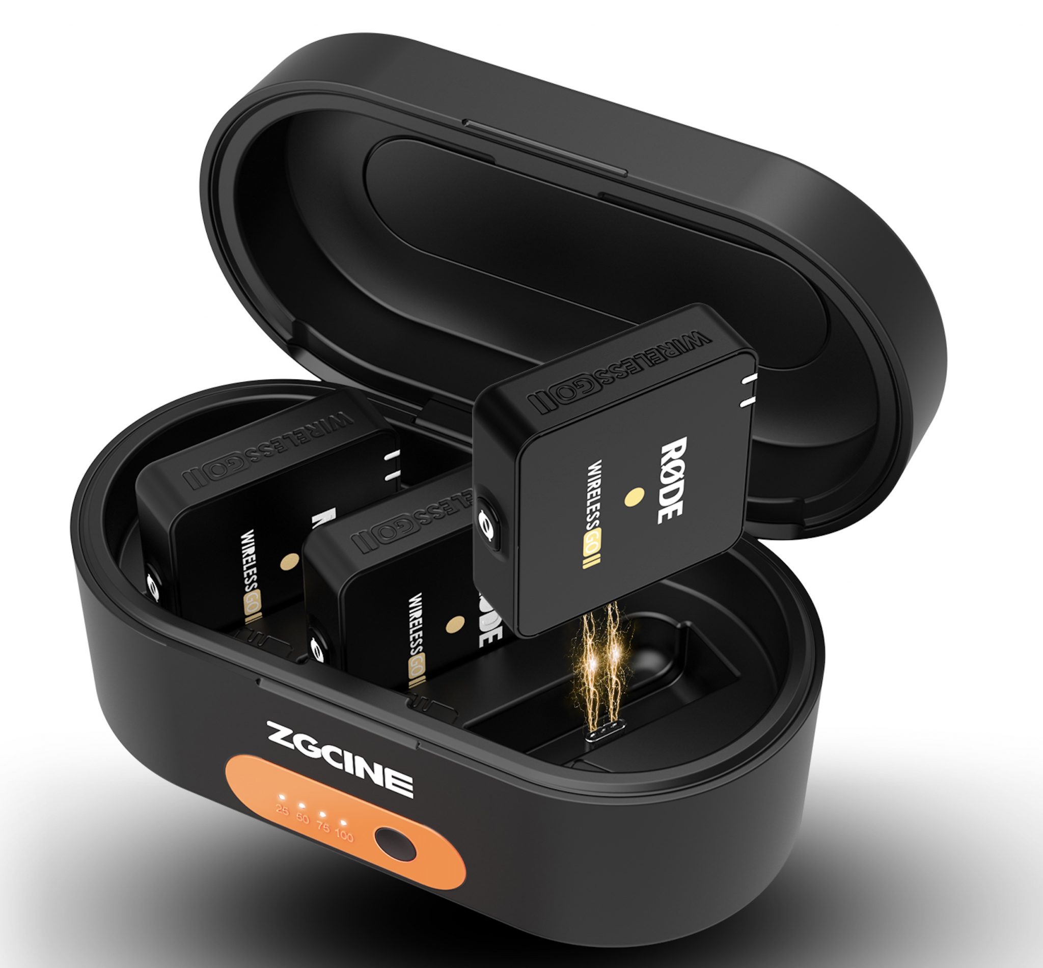 ZGCINE ZG-R30 Fast Charging Case for RØDE Wireless GO/GO II Review ...