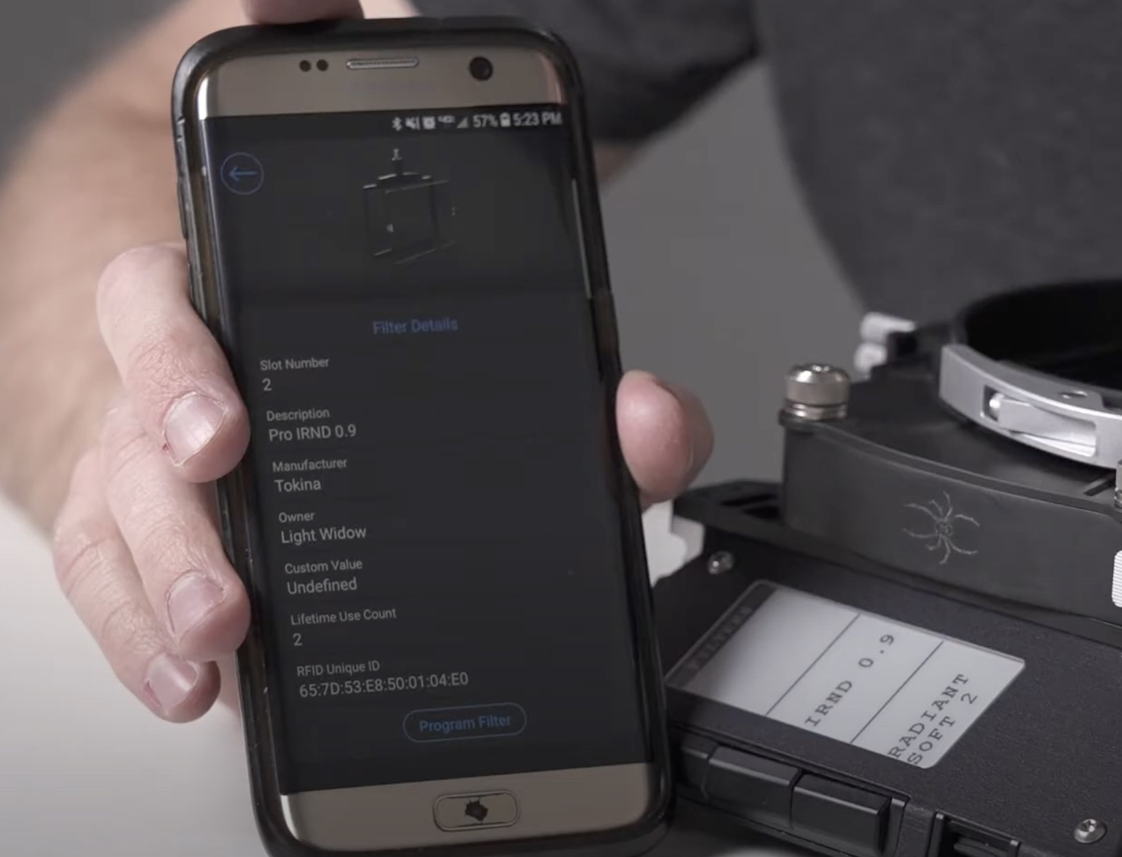 Light Widow FRS-Light Filter Reading Matte Box - Newsshooter