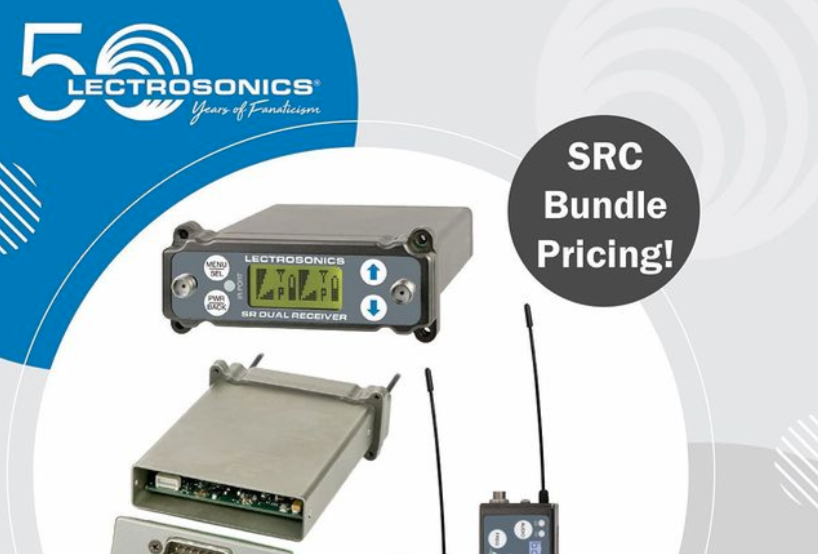 Lectrosonics 50th Anniversary SRc Bundle Deals - Newsshooter