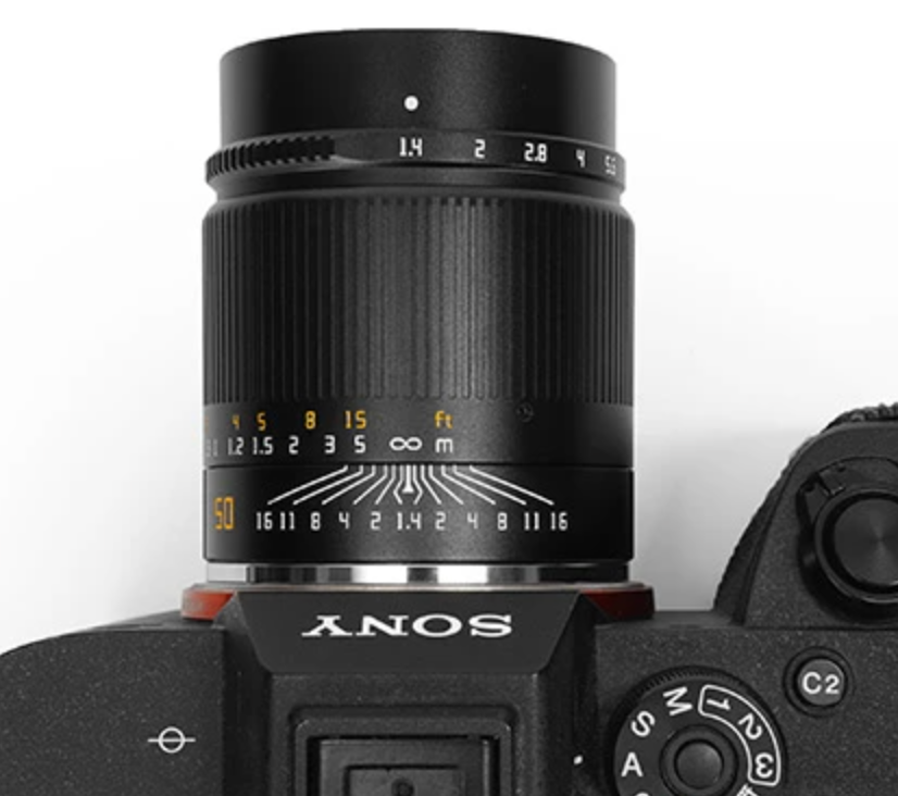 TTArtisan 50mm F1.4 ASPH Full Fame Lens For Mirrorless Cameras ...