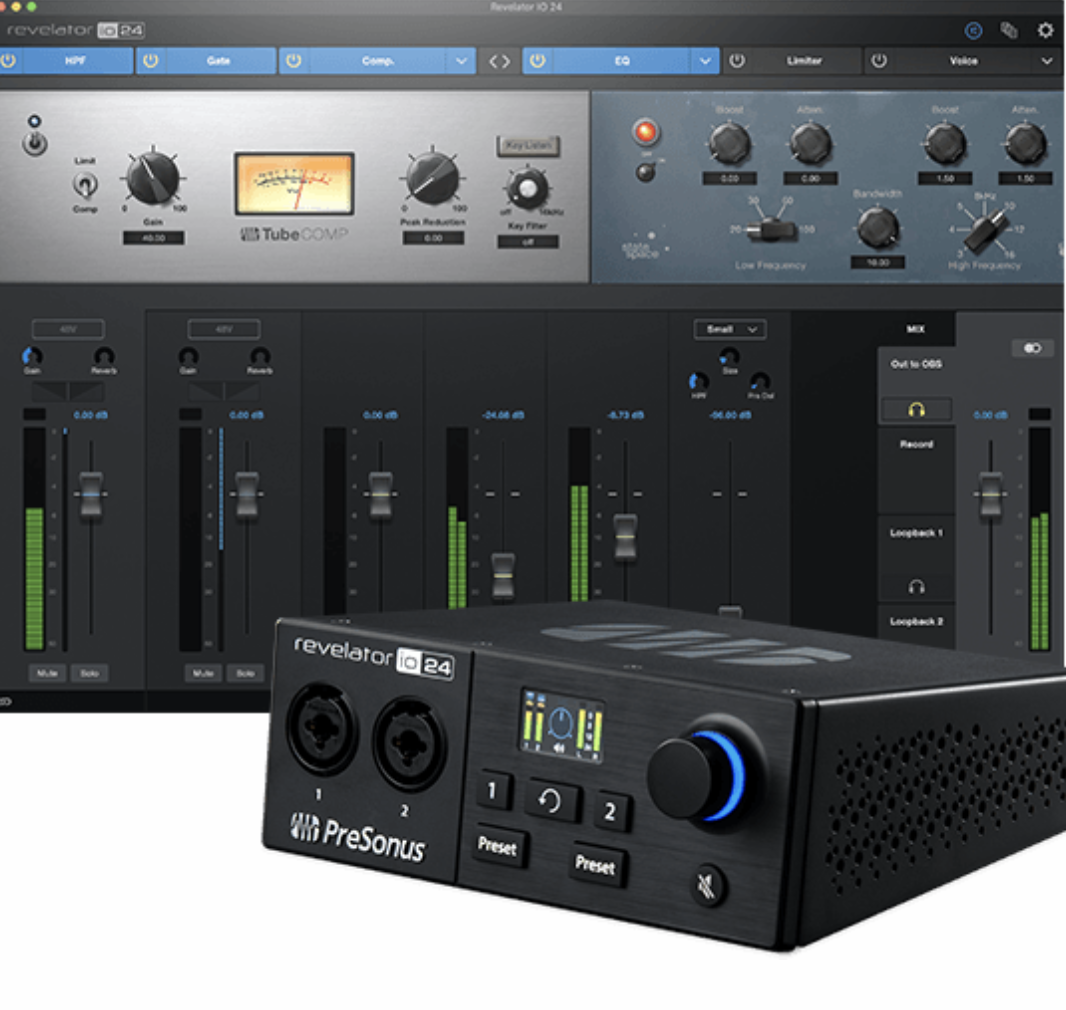 PreSonus Revelator io24 USB-C audio interface - Newsshooter