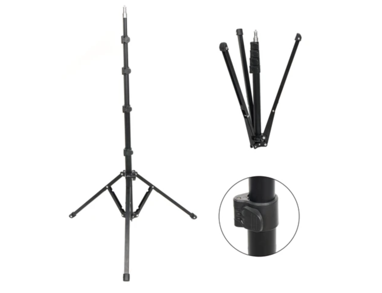 CAME-TV Compact & Portable Collapsible Light Stands - Newsshooter