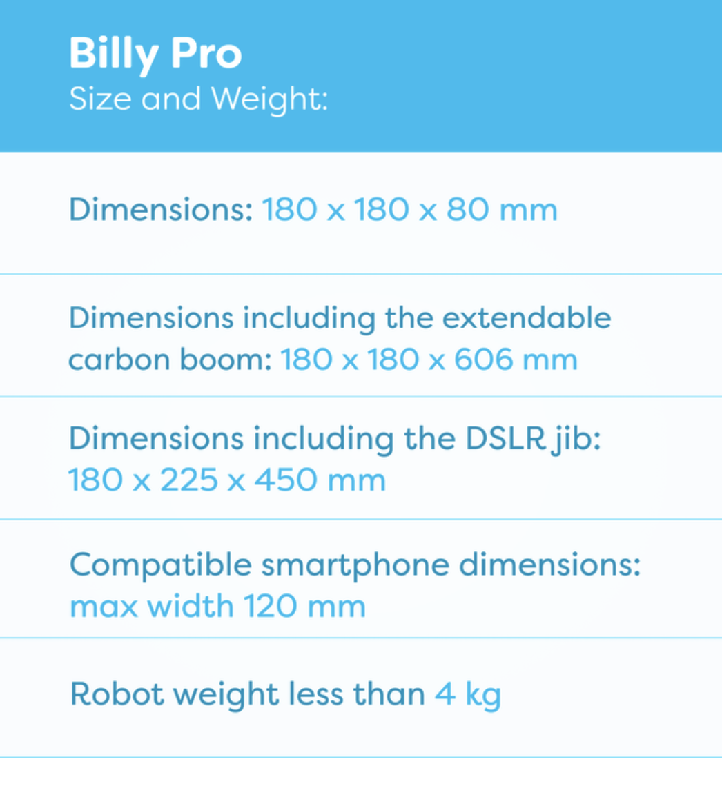 SEE Billy– AI-powered Camera Robot - Newsshooter