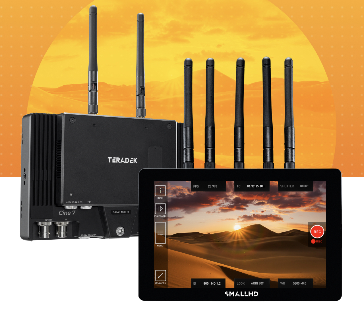 Teradek Bolt 4K Monitor Modules 1500 TX & RX - Newsshooter