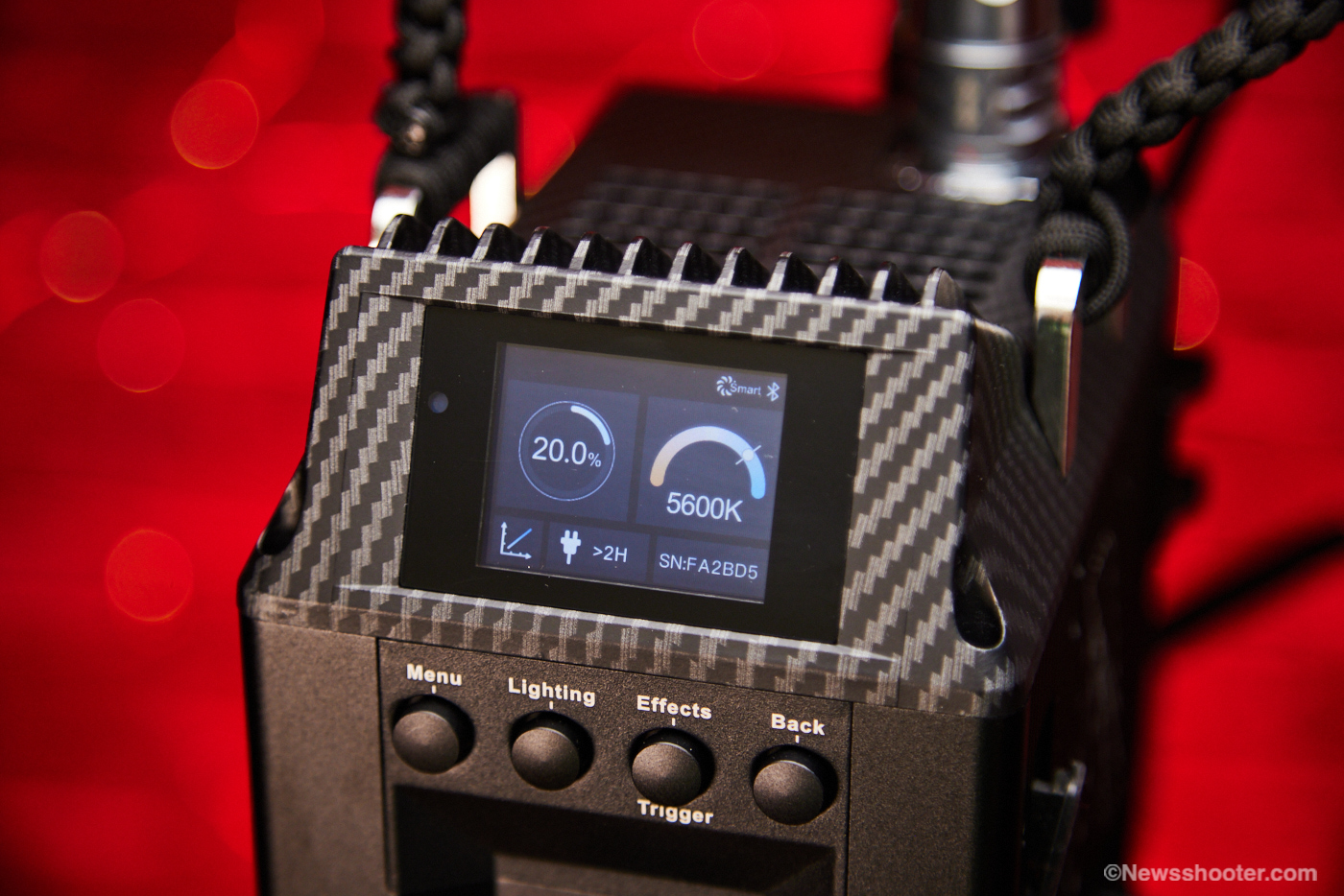 LS 600x Pro controller menu - Newsshooter