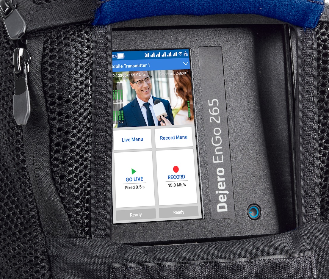 Dejero EnGo 265 Mobile Transmitter - Newsshooter