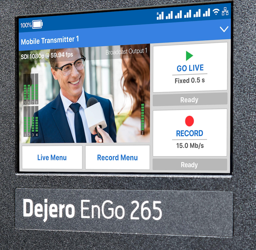Dejero EnGo 265 Mobile Transmitter - Newsshooter